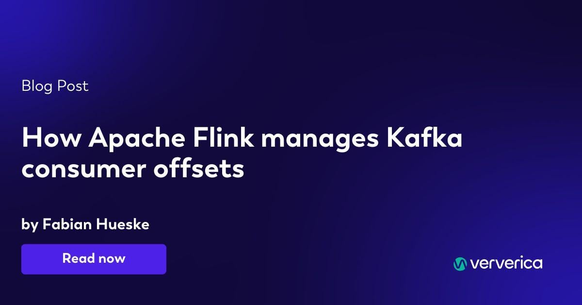 How Apache Flink manages Kafka consumer offsets